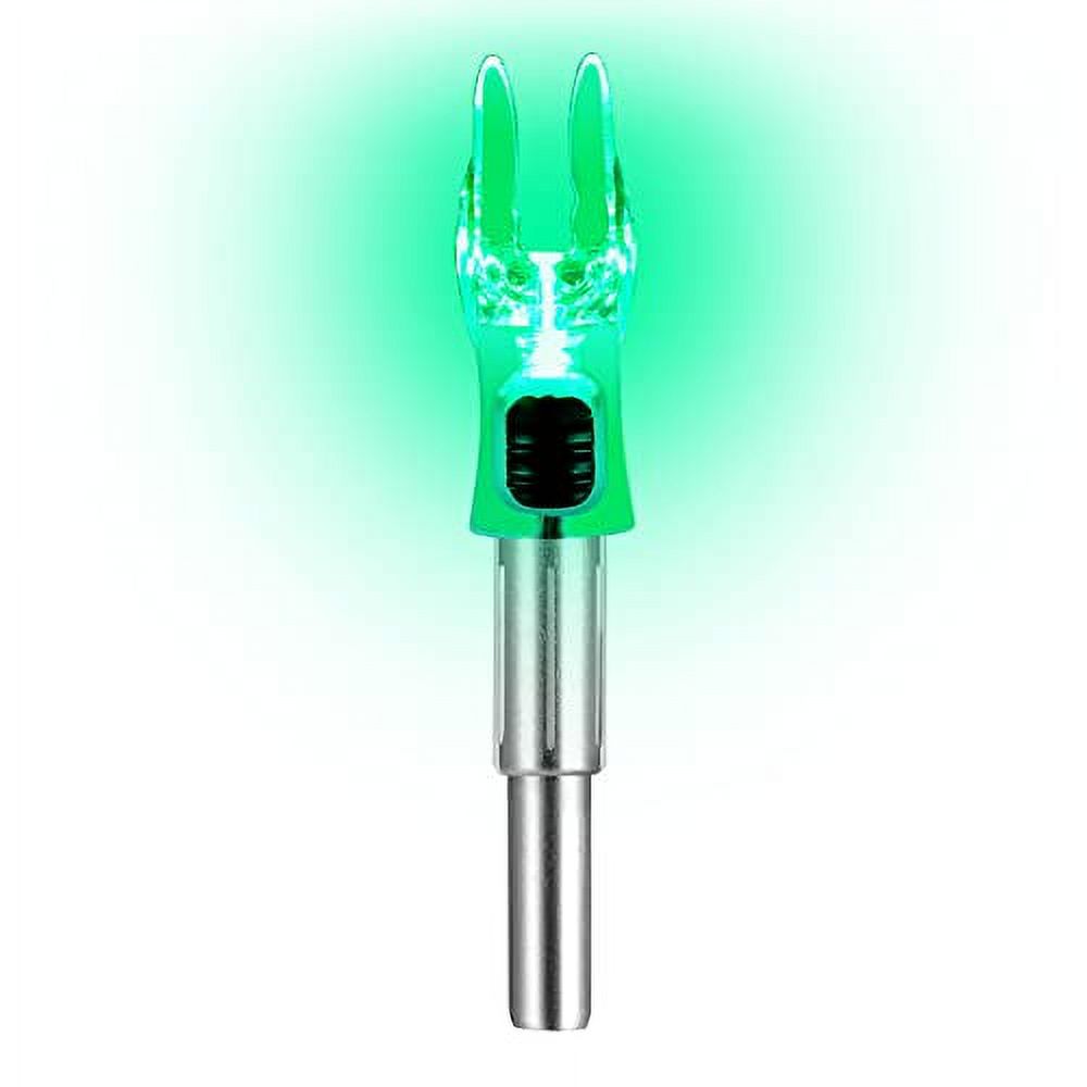 DEEPOWER S Lighted Nocks for Arrows .244/6.2mm 6 Pack Lighted Arrow ...