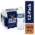 DEER PARK Brand 100% Natural Spring Water, 16.9-ounce plastic bottles ...