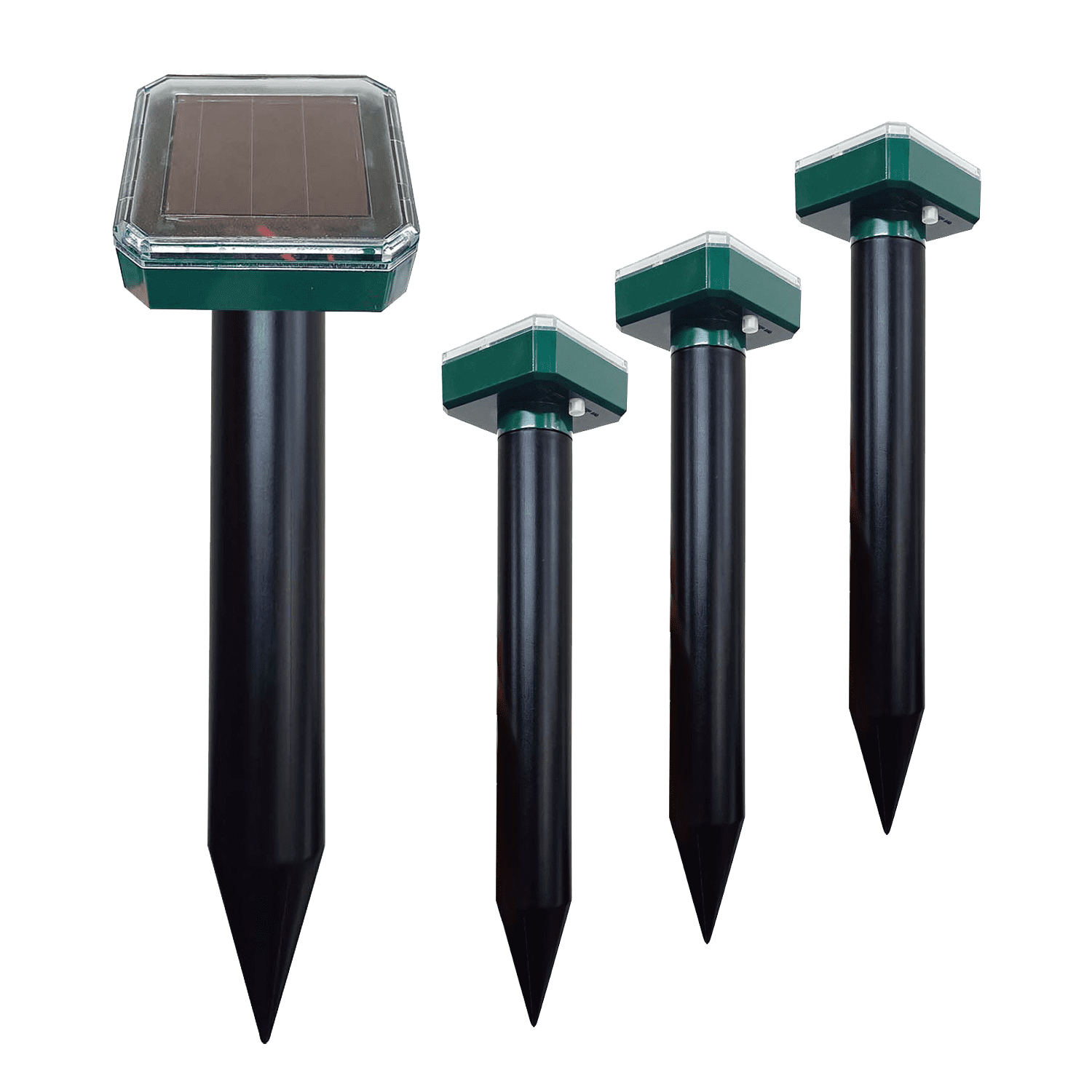 DEER REPELLENT - Solar-Powered Mole Repellent - Effective Trap for ...