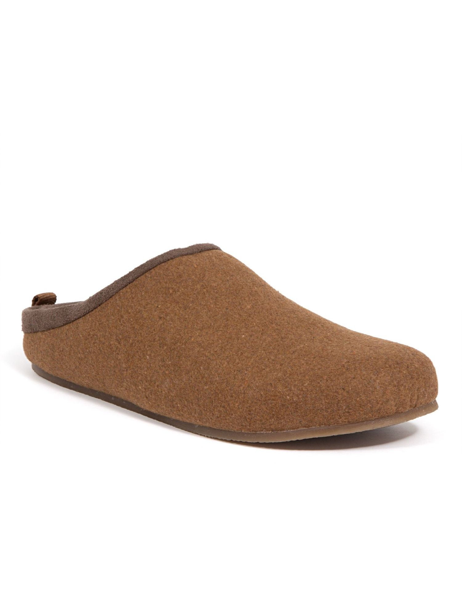 DEER STAGS Mens Brown Removable Insole Slipperooz Round Toe Slip On ...