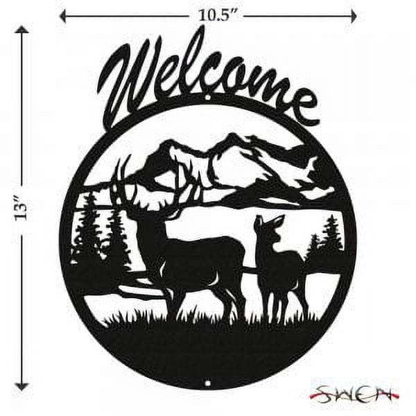 DEER Welcome Sign - Walmart.com