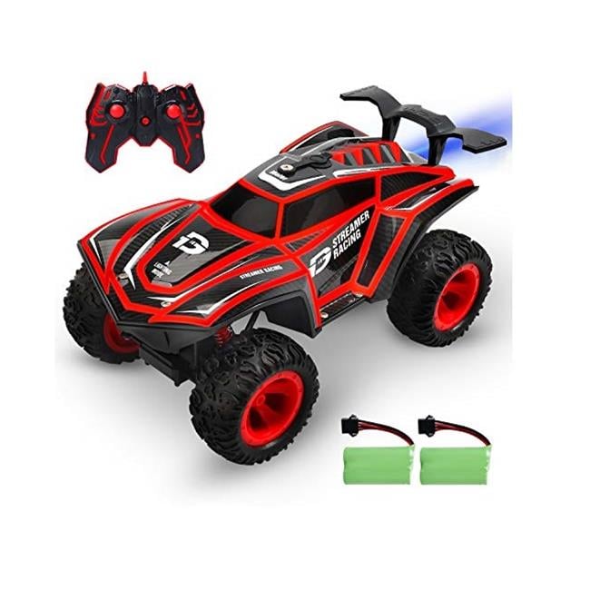 DEERC 1-12 Scale Remote Control Car with 4WD Off Road Rock Crawler 2.4 ...