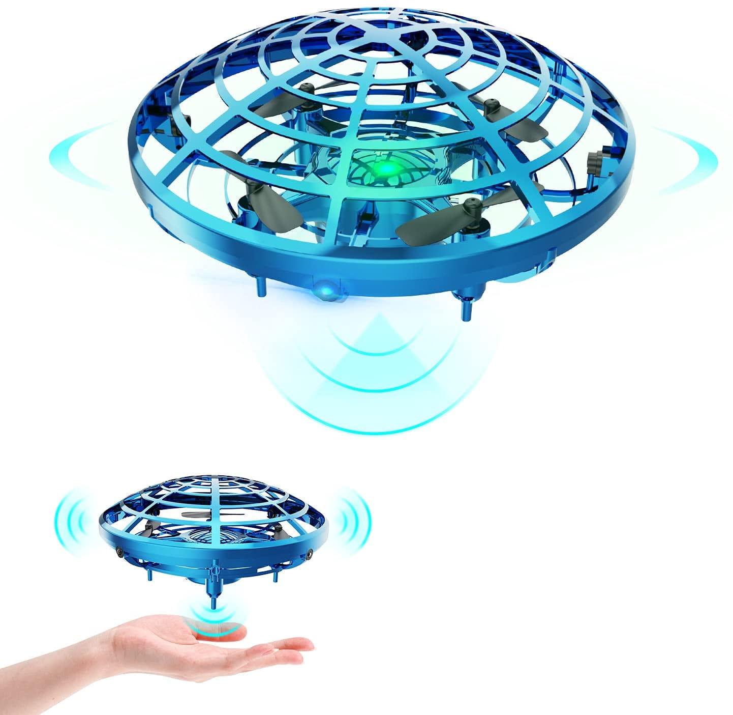 DEERC Hand Operated Mini Drone Motion Sensor Helicopter Toys Gifts for ...