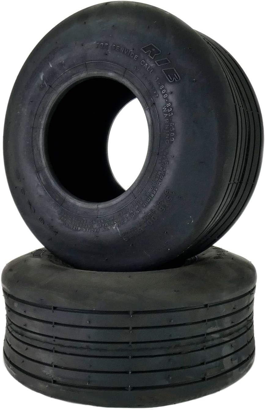 DEESTONE 15x6.00-6 Rib Smooth Lawn Tire Set of Two Hay Tedder - Walmart.com