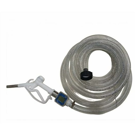 DEF adblue K24 Turbine Flow Meter with Pipe | Manual Nozzle & Connector ...