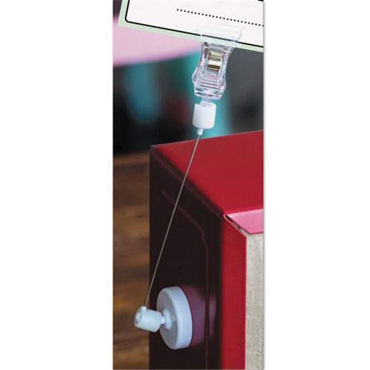 DEF20009 Clips Grips Tags Versagrip Magnetic Sign Holder, Clear ...