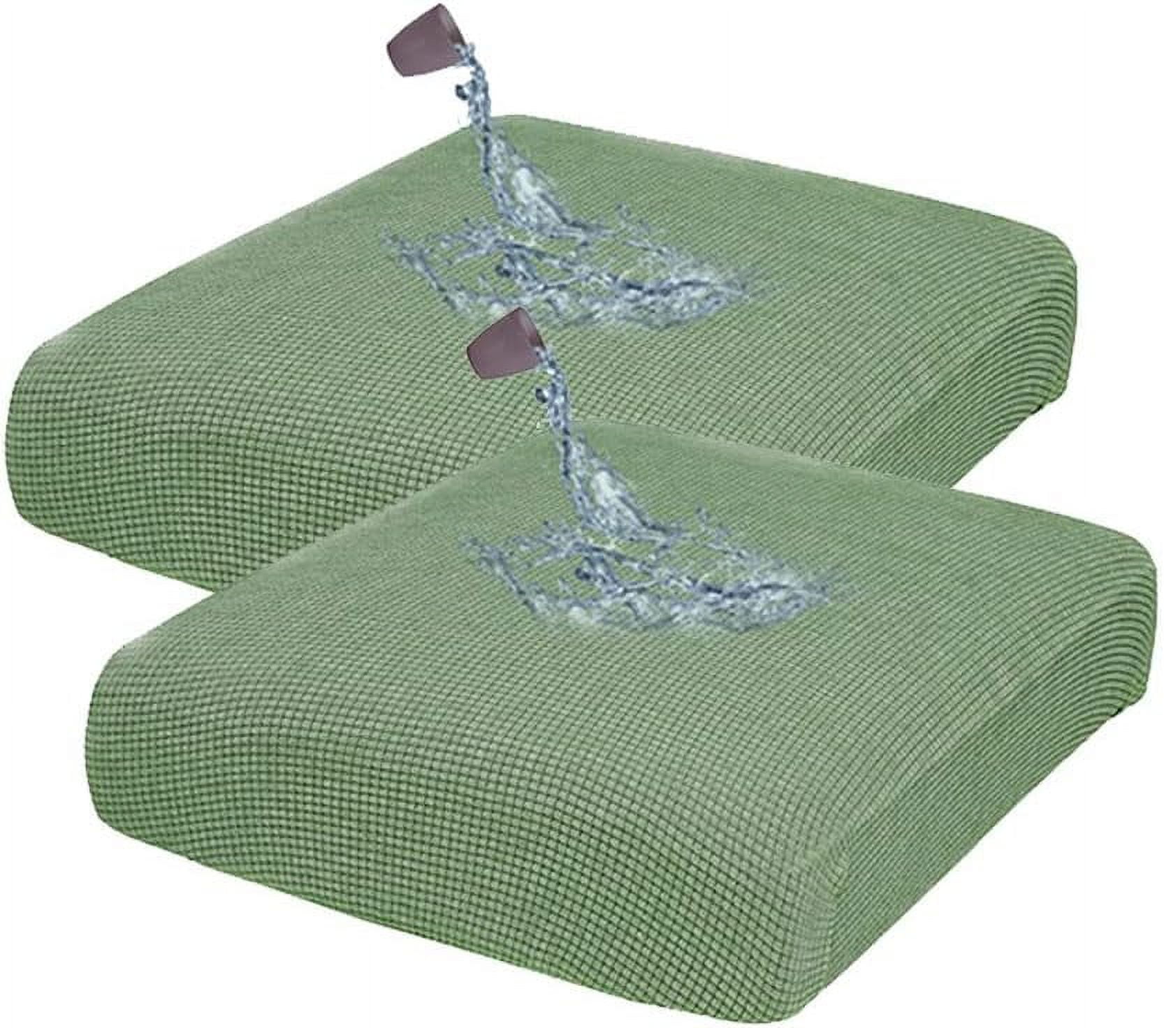 DEFNES Stretch Jacquard Individual Loveseat Cushion Cover Slipcovers ...