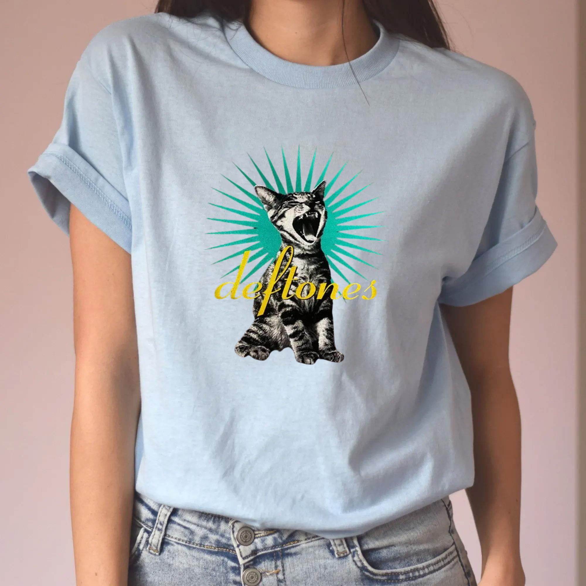 DEFTONES CAT PUNK ROCK T SHIRTS - Walmart.com