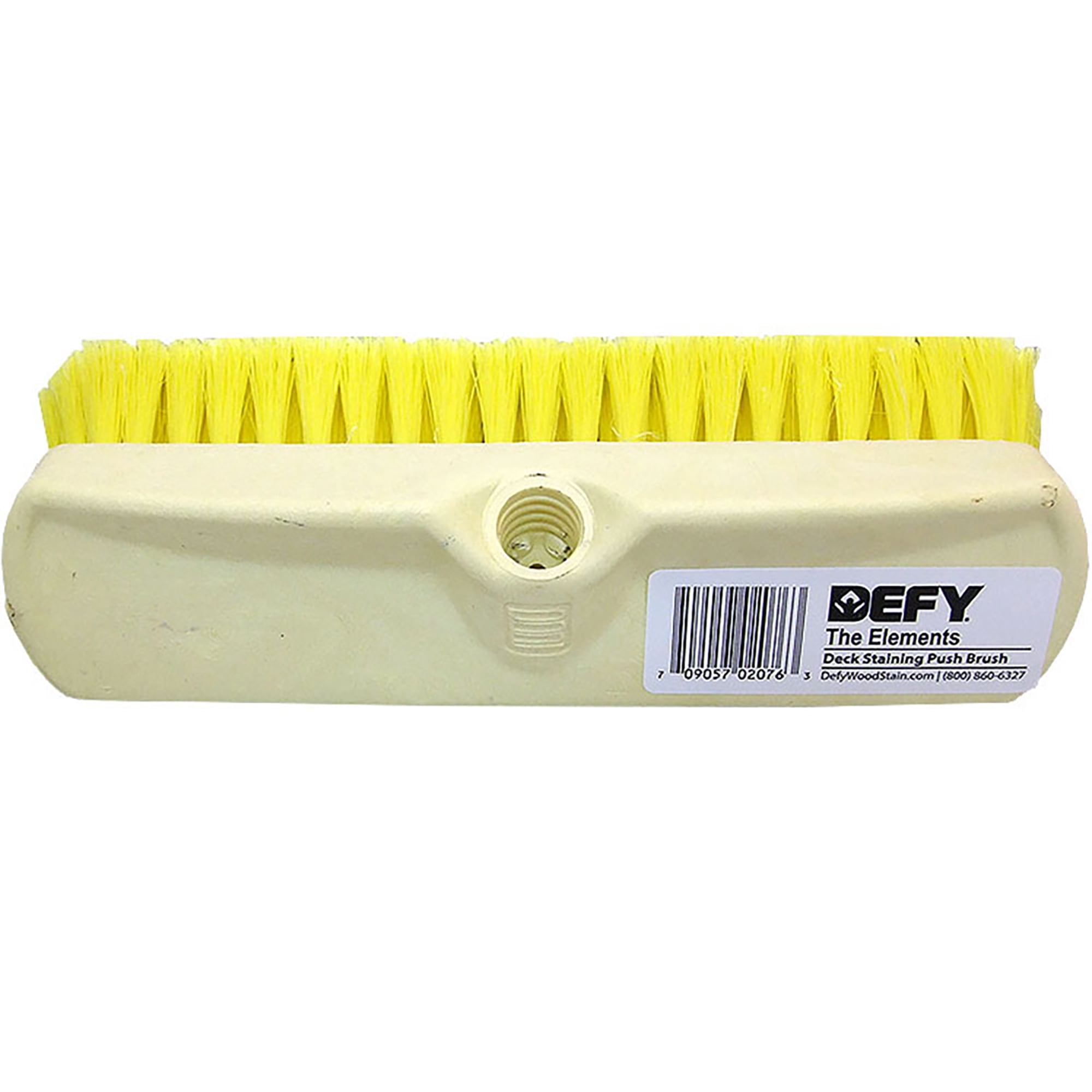 DEFY Wood Stain Applicator Tool - 10 In. Deck Staining Push Brush 4119 ...