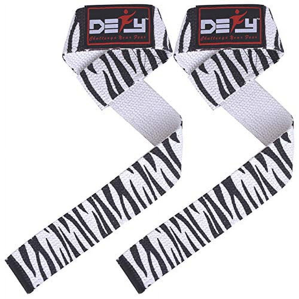 DEFY Lifting Wrist Straps – Weightlifting Hand Bar Straps- for Men and ...