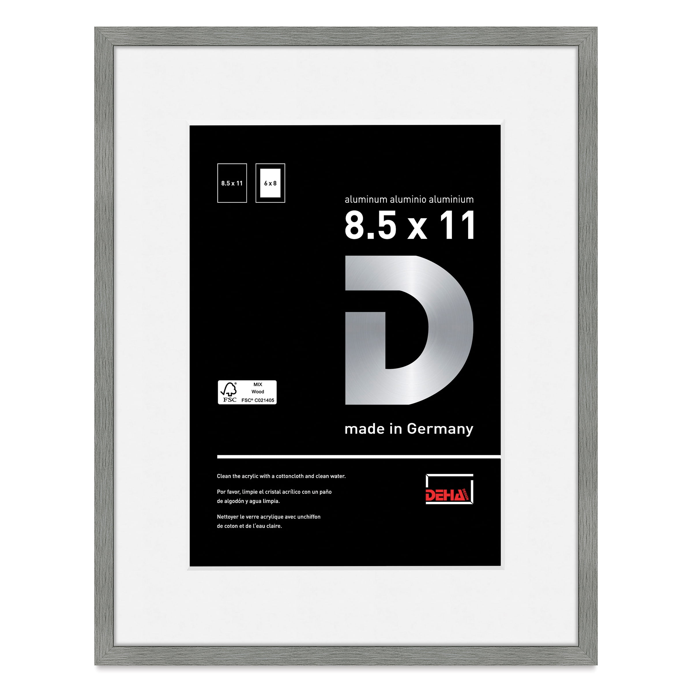 8 5 X 11 Frame With Matte
