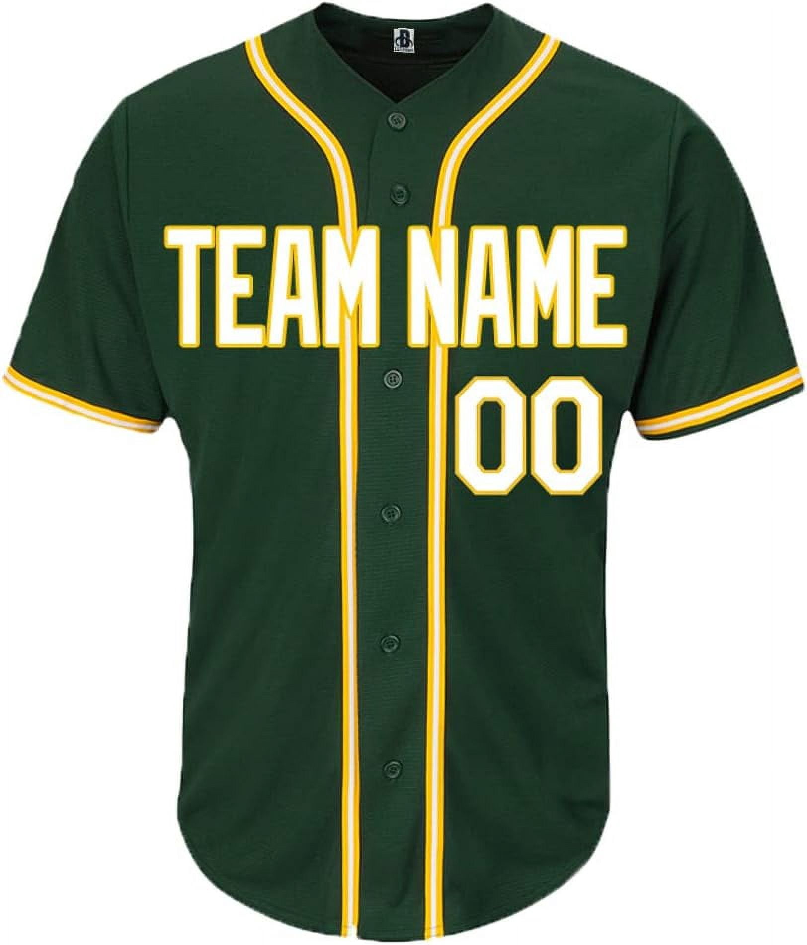 DEHANER Blank Custom Baseball Jersey for Men Women Youth Kinds Colors ...