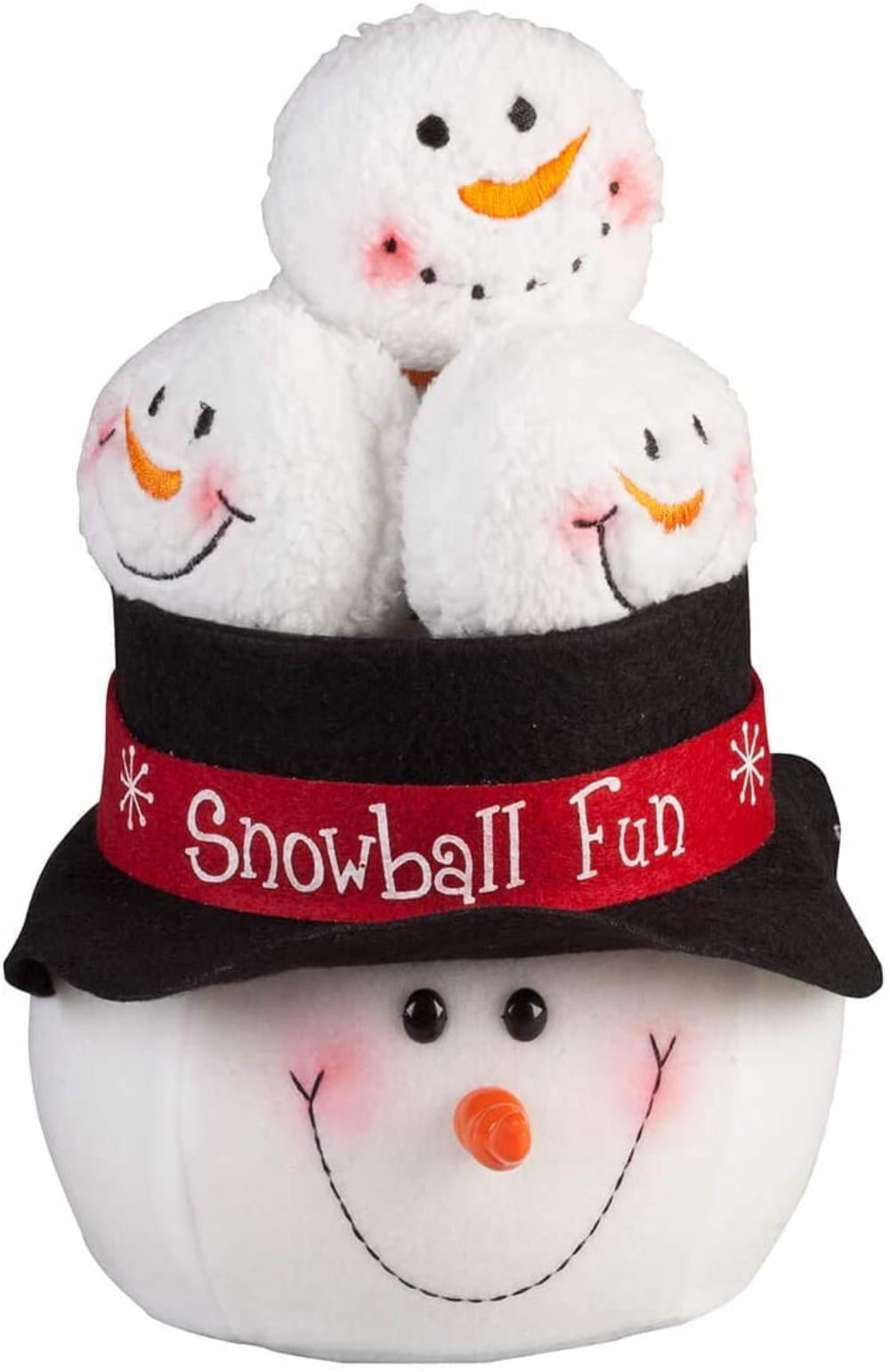 DEI Snowball Fun Set, 6" h, Multicolored - Walmart.com