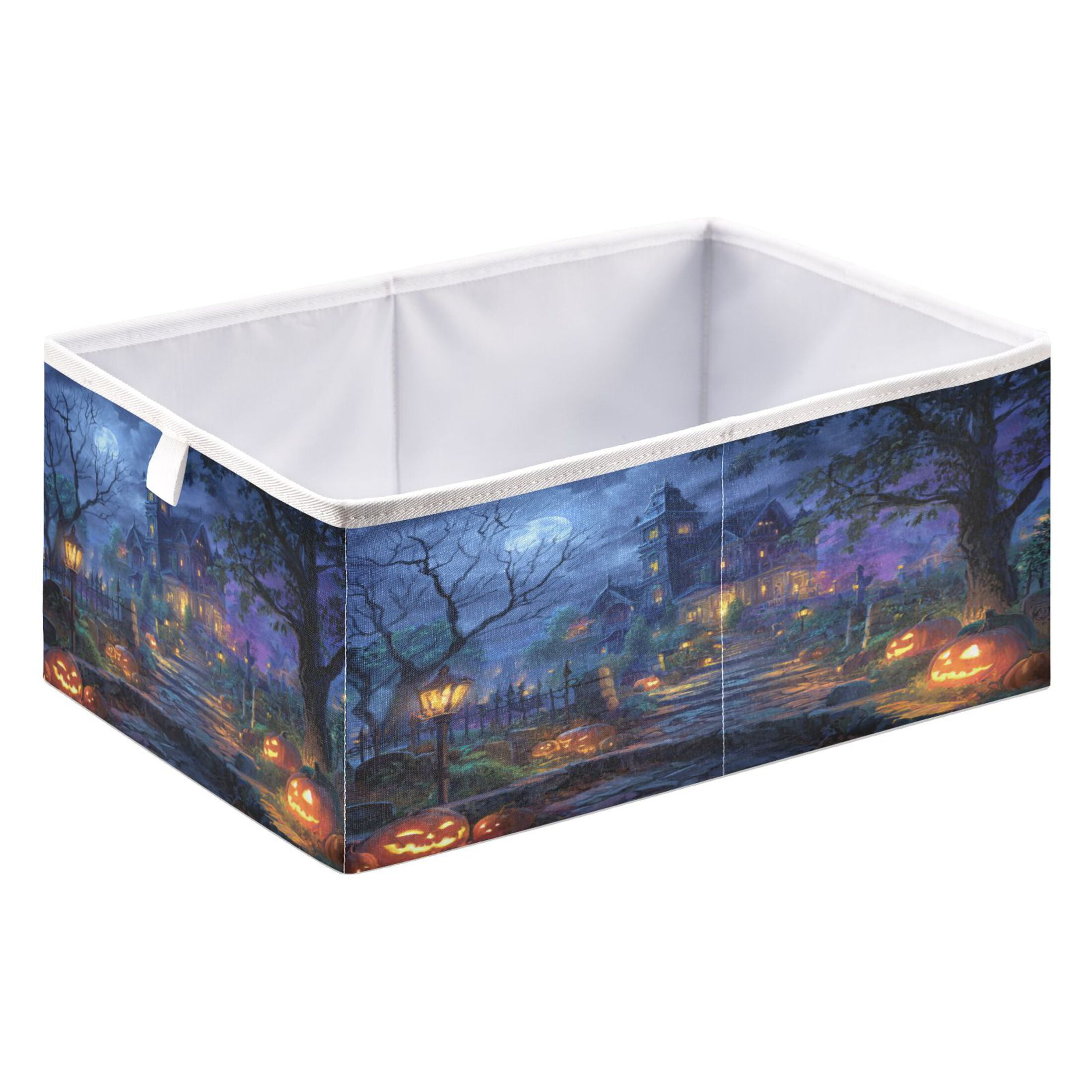DEIARA Haunted House Storage Basket Foldable Easy to Clean Durable with ...