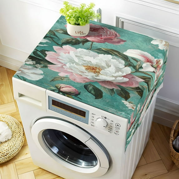 DEIARA Rococo Florals Washing Machine Cloth Dryer Refrigerator Top ...