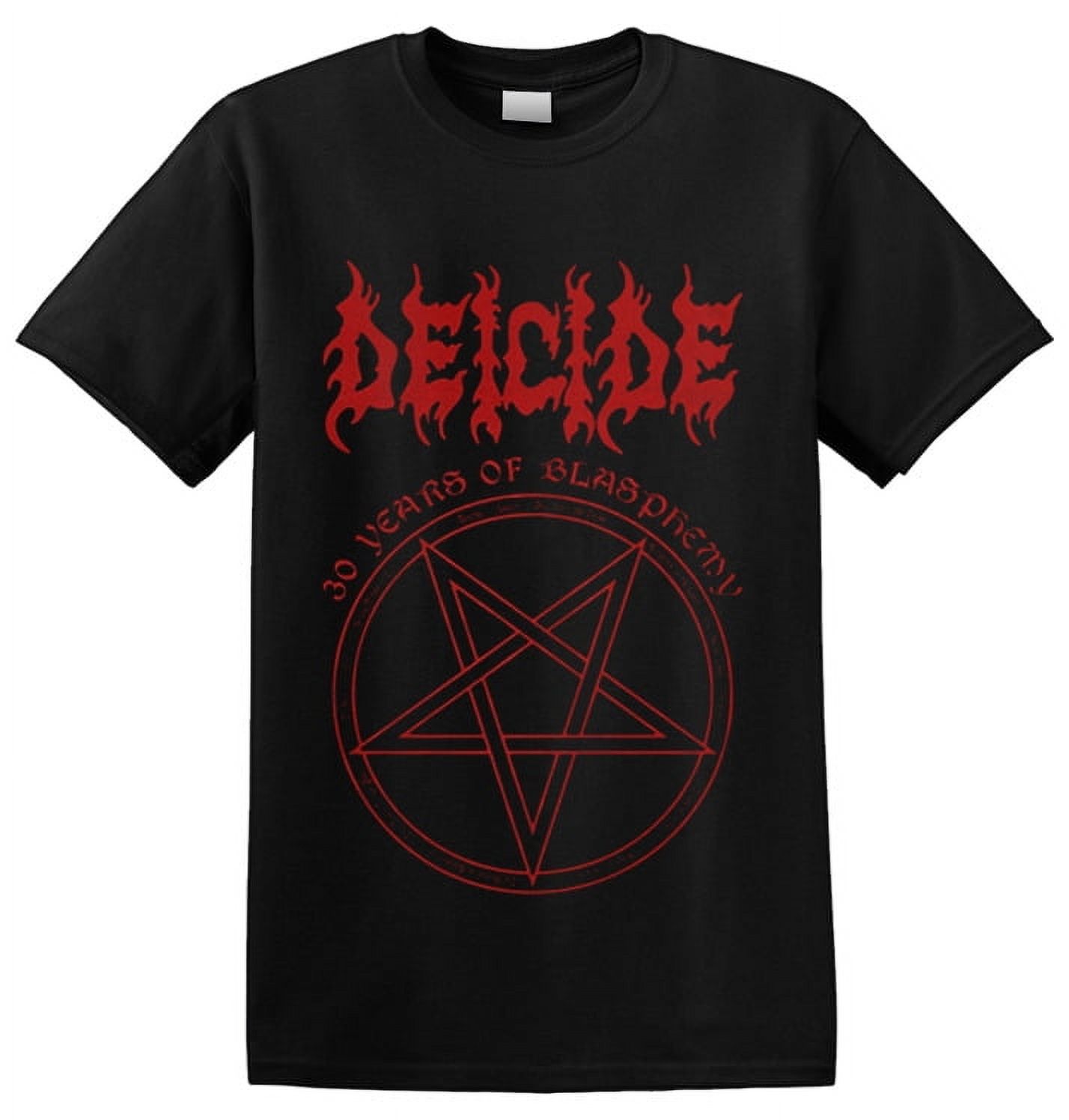 DEICIDE - '30 Years of Blasphemy' T-Shirt - Walmart.com