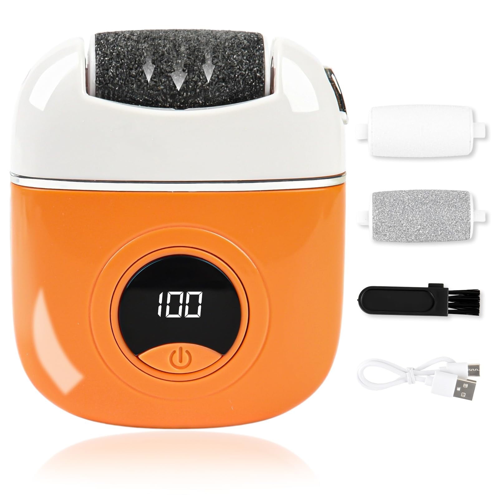 DEIKAL Foot electric scab remover - Upgraded foot file repair kit with ...