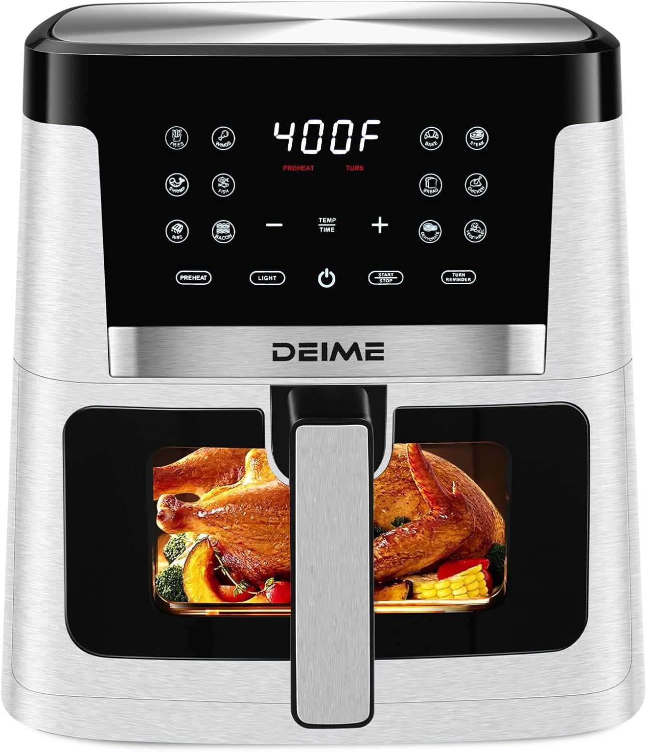 DEIME Air Fryer 7.5 QT 1700W Oilless Oven Healthy Cooker Air Fryers ...