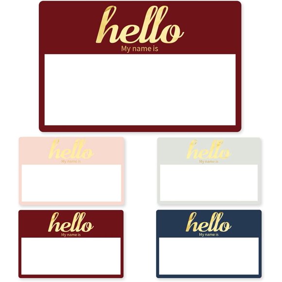 Hello My Name Is Sticker