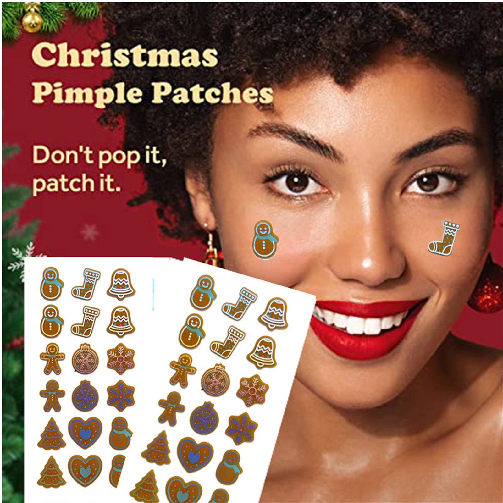 DEJUPE Acne Pimple Patches for Face, Hydrocolloid Acne Patches with Tea Oil And Calendula ...