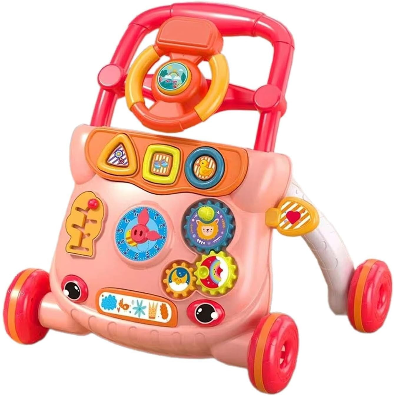 DEJUPE Baby Push Walker, Sit To Stand Learning Walker For Kids ...