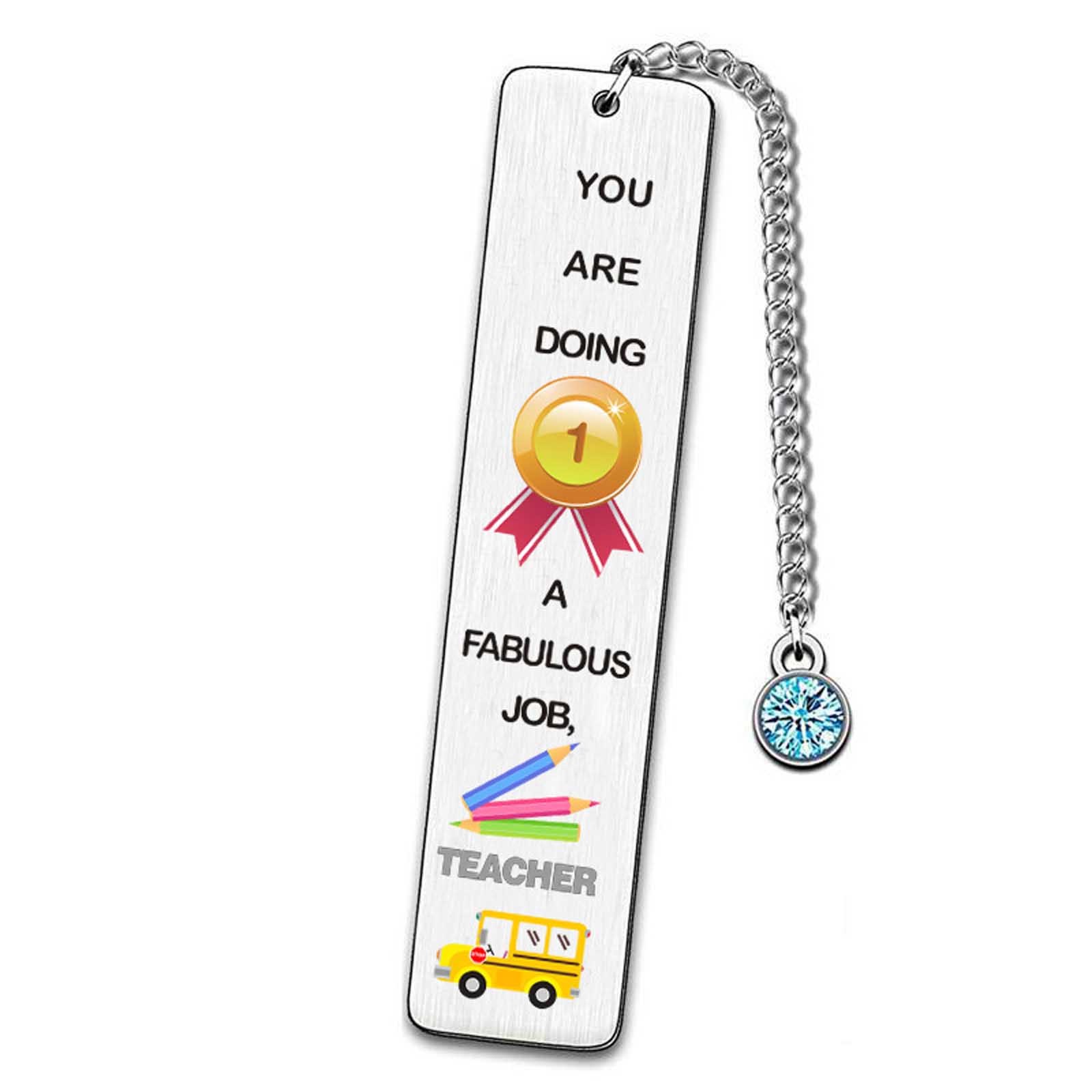 DEJUPE Bookmarks with Pendants Back Christmas Gifts Thank You Gifts for ...