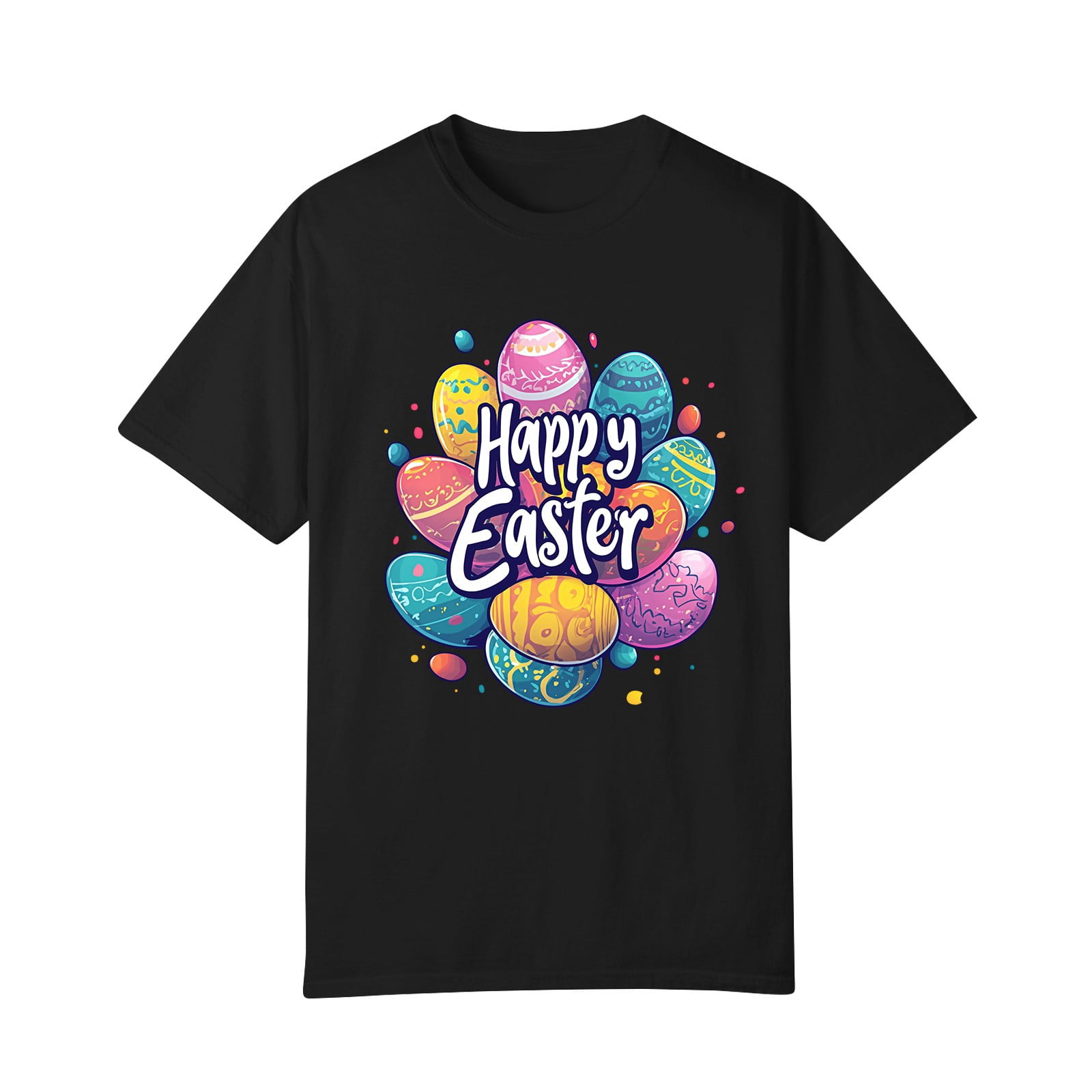 DEJUPE Easter Decorations Easter Egg Graphic T-Shirt for Kids and ...