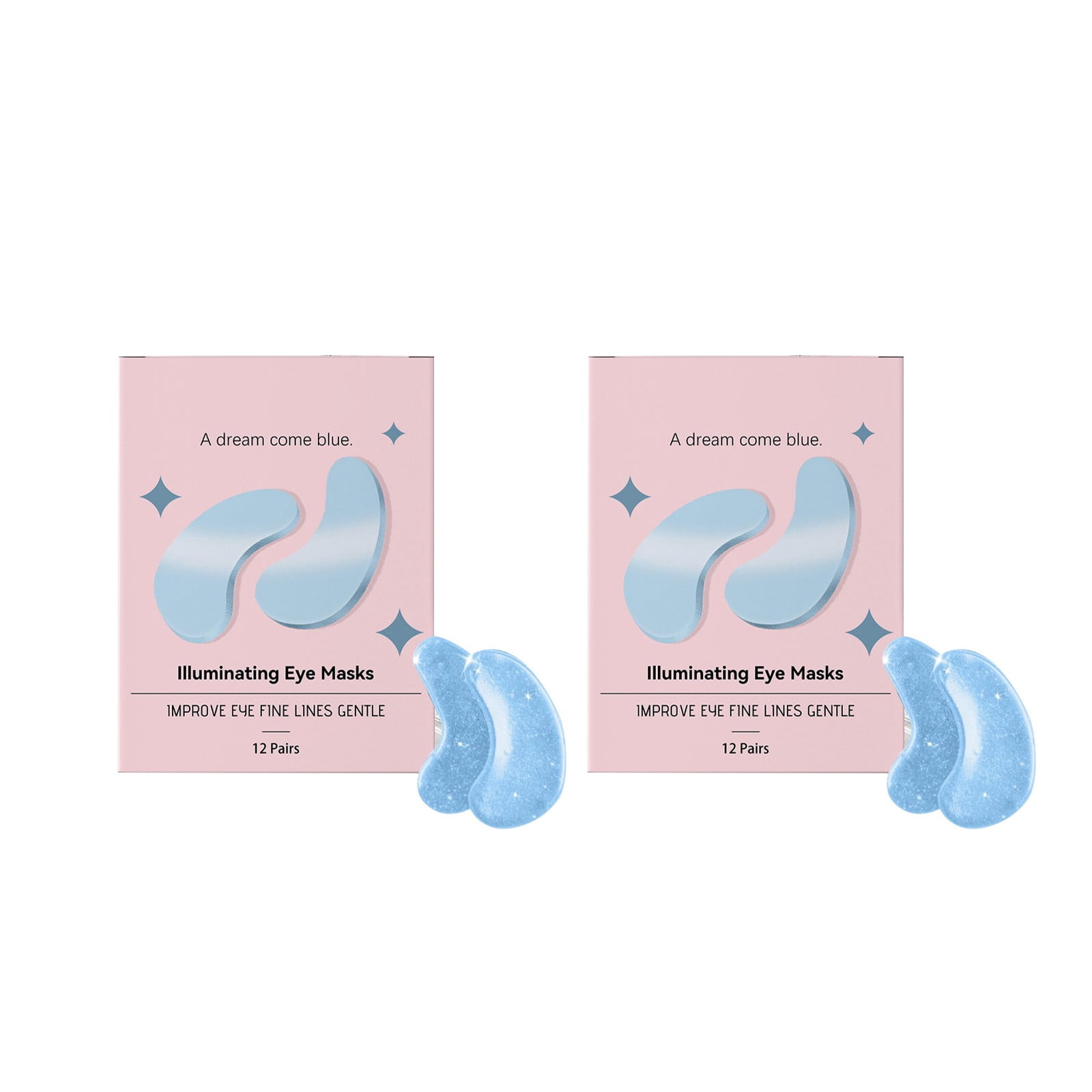 DEJUPE Under Eye Patches for Puffy Eyes and Dark Circles (Retinol, 12 ...