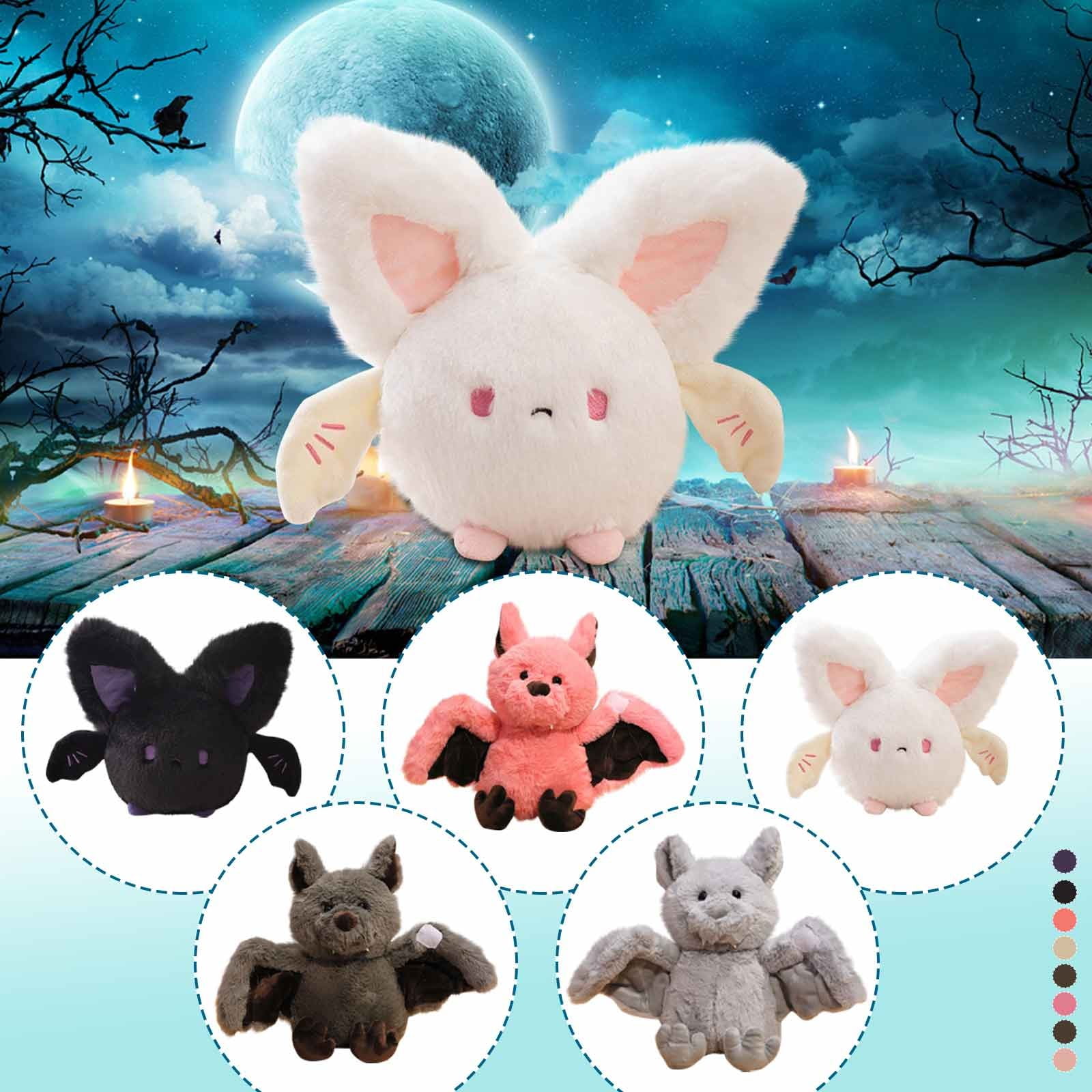 DEJUPE Halloween Decorations Bat Plush Doll, Halloween Cute Bat Plush ...