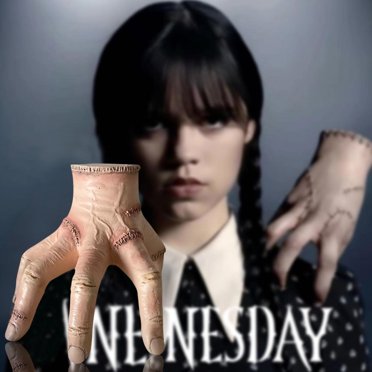 Realistic Stitched Resin Wednesday Addams Family Thing Hand | Cosplay ...