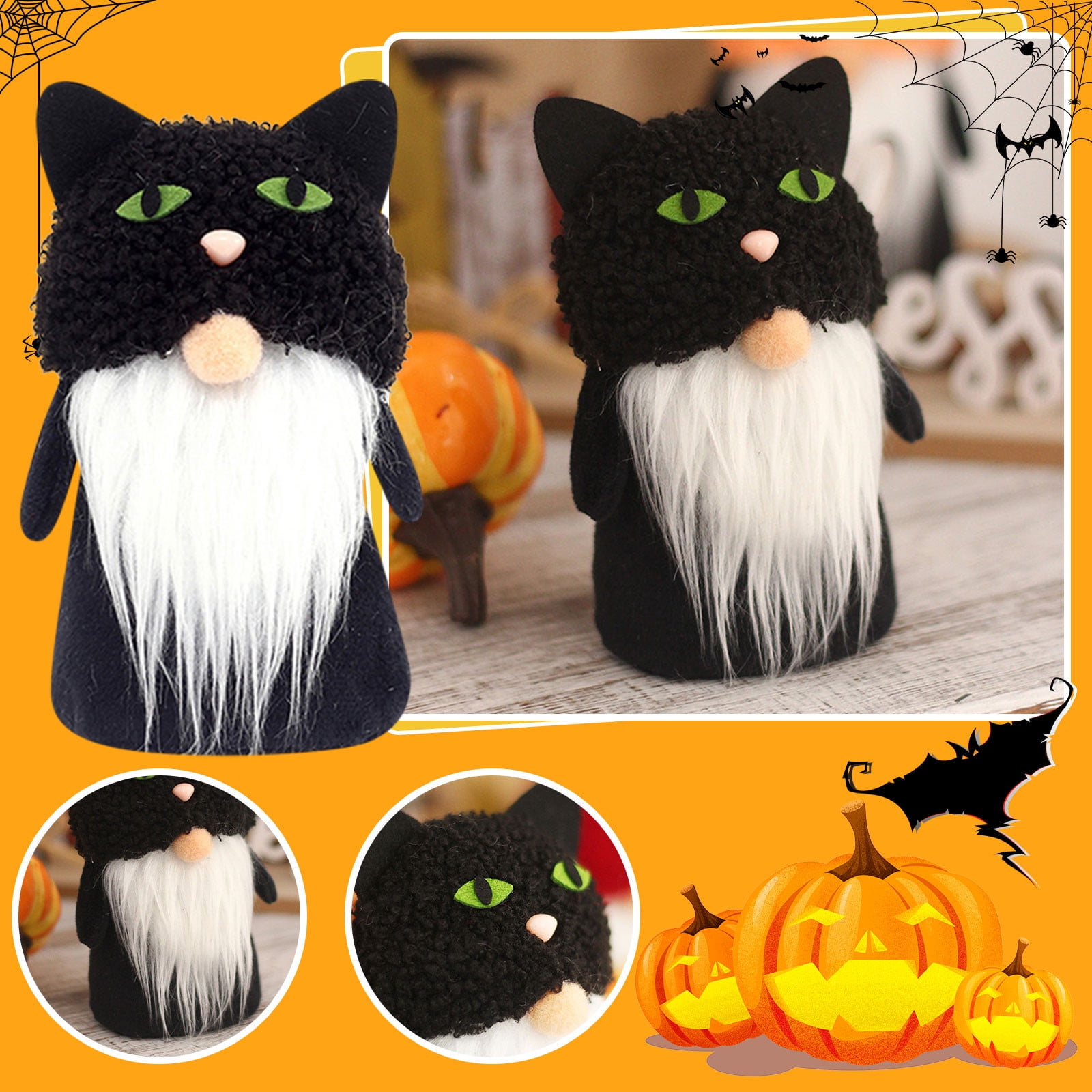 DEJUPE Halloween Decorations Home Dwarf Ornament Holiday Decoration ...