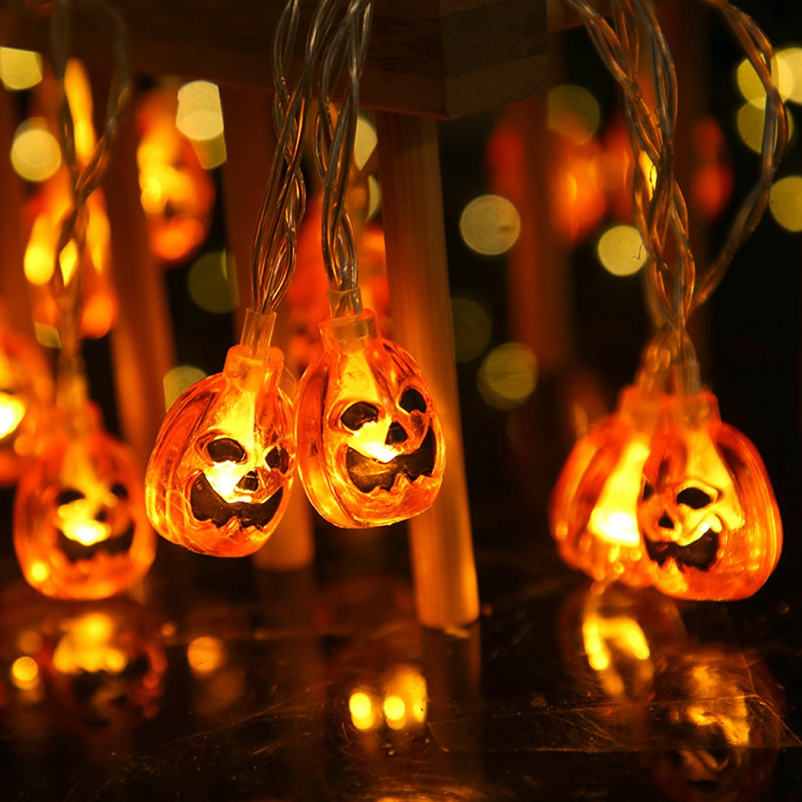 DEJUPE Halloween Decorations Maple Leaf Led Lighted, Halloween Maple ...