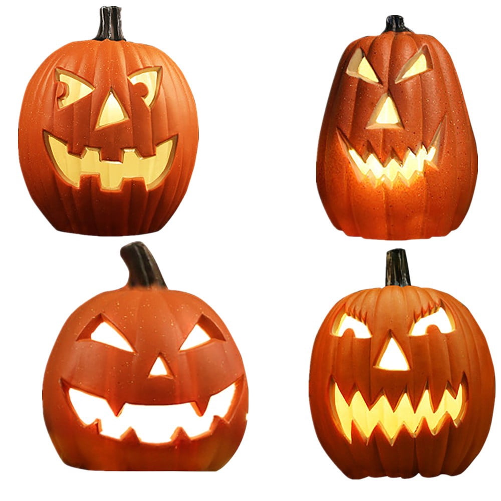 DEJUPE Halloween Pumpkin Halloween Decor Pumpkinstatue Halloween ...