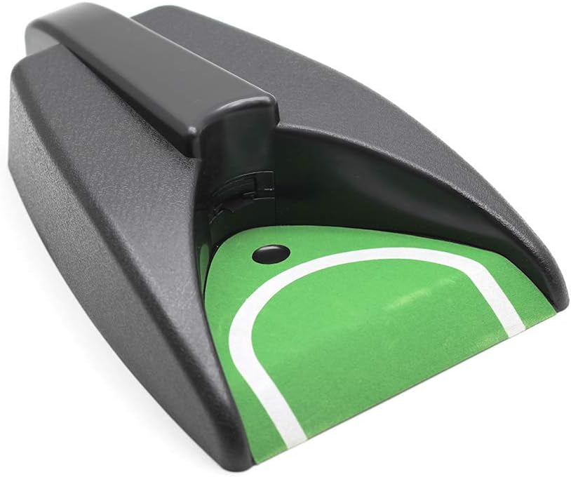 DEJUPE Indoor Golf Automatic Putting Cup, Auto Golf Putt Returner ...