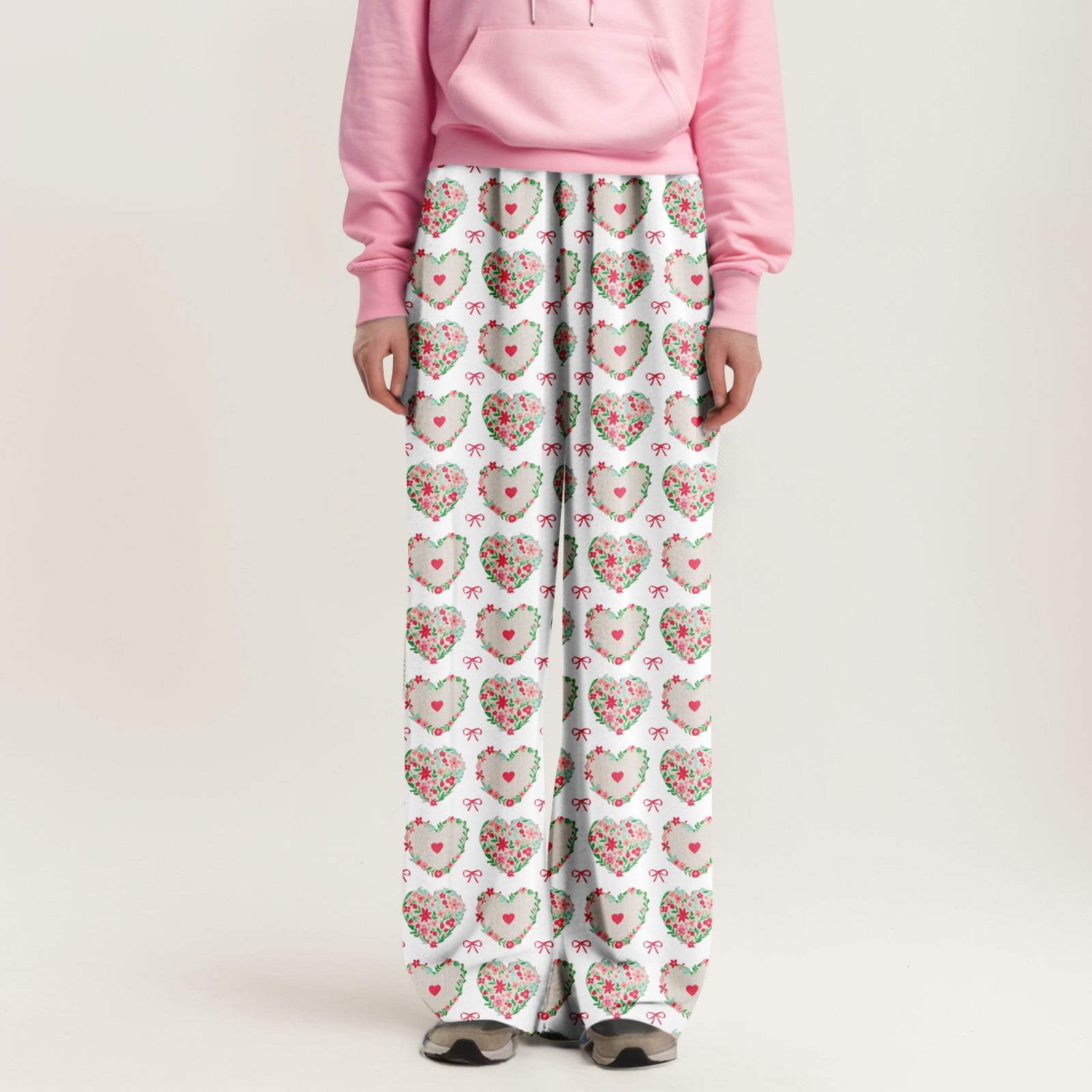 DEJUPE Valentines Day Gifts！ Womens Pajama Pants Sleepwear Casual ...