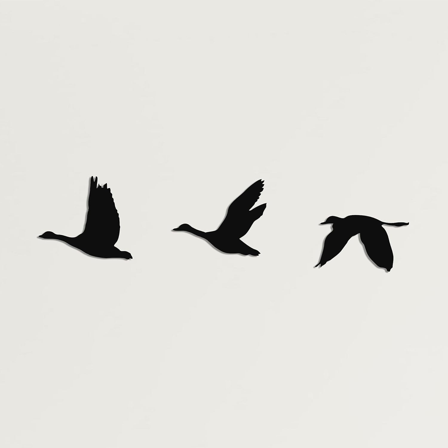 DEKADRON Metal Wall Decor, Flying Geese, Home Living Room Decor, Wall ...
