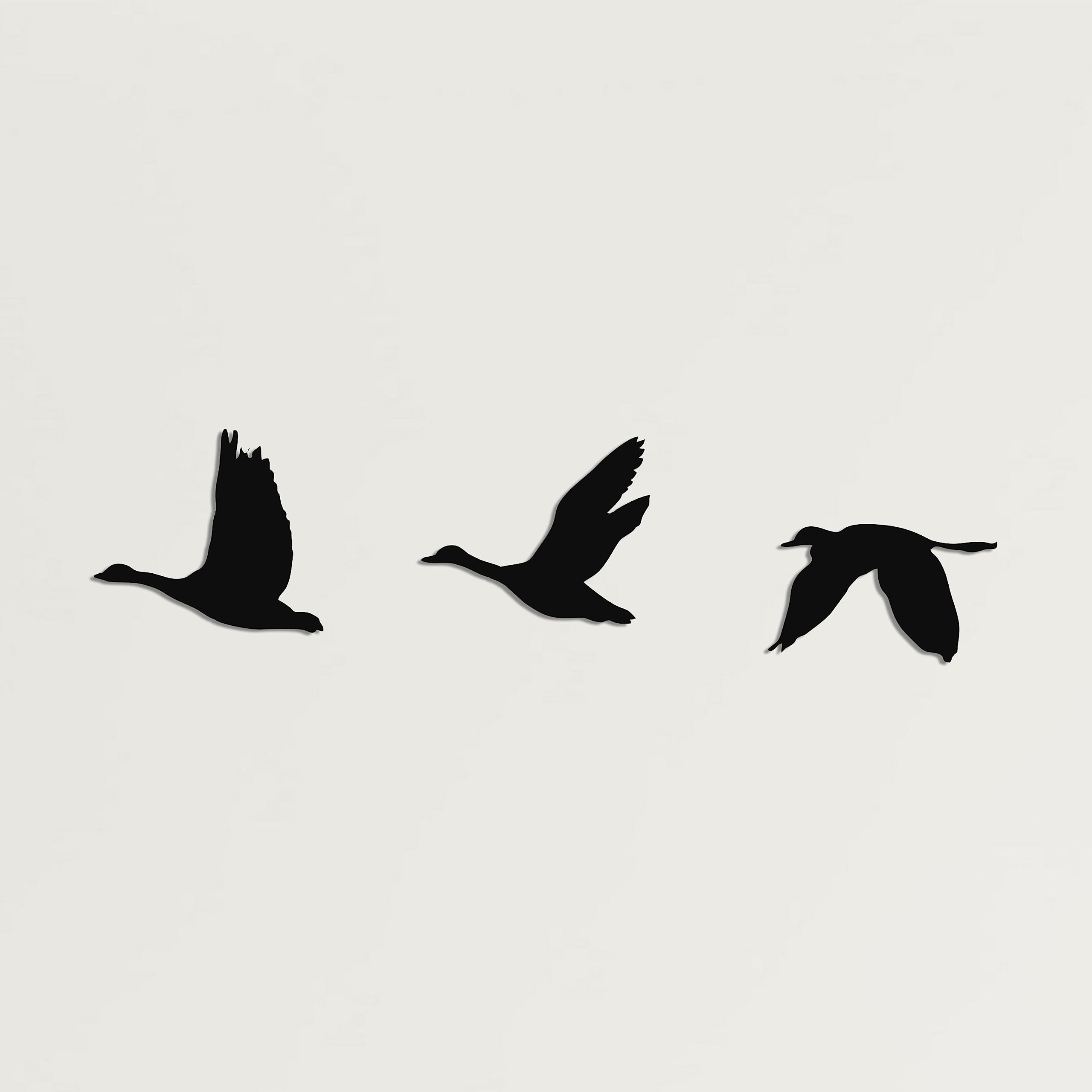 DEKADRON Metal Wall Decor, Flying Geese, Home Living Room Decor, Wall ...