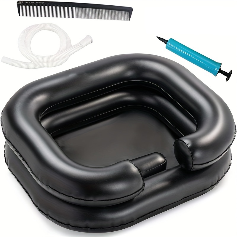 DEKAXID 1pc Inflatable Hair Washing Basin - A Portable Bowl For Hair ...