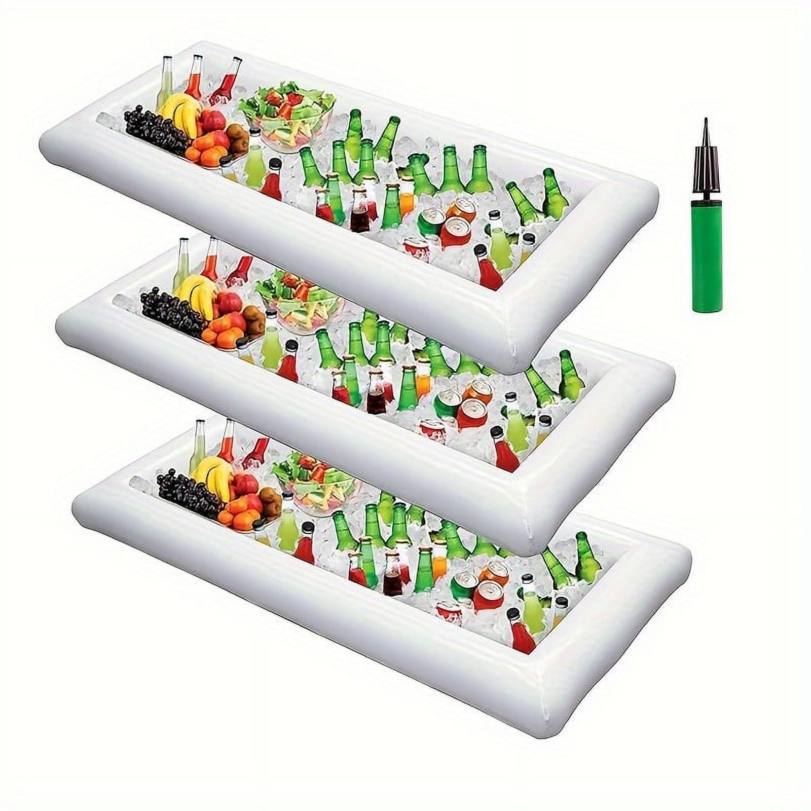 DEKAXID 2/3/4 inflatable drink food bar inflatable bar with drain plug ...