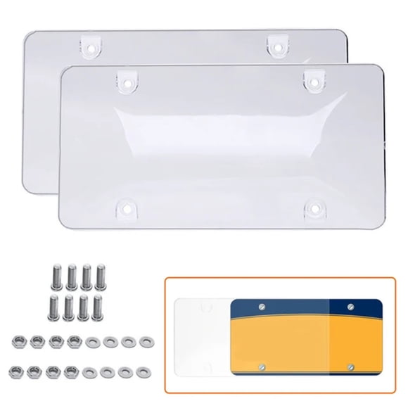 Tinted License Plate Covers in License Plate Covers - Walmart.com
