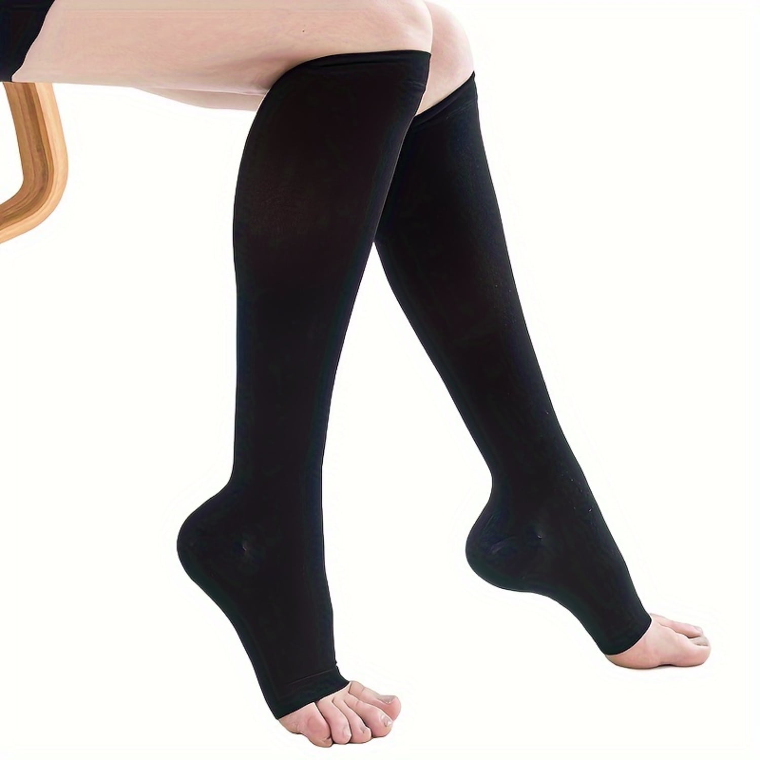 DEKAXID 20-30mmHg Knee High Medical Compression Calf Socks for 1 Pair ...