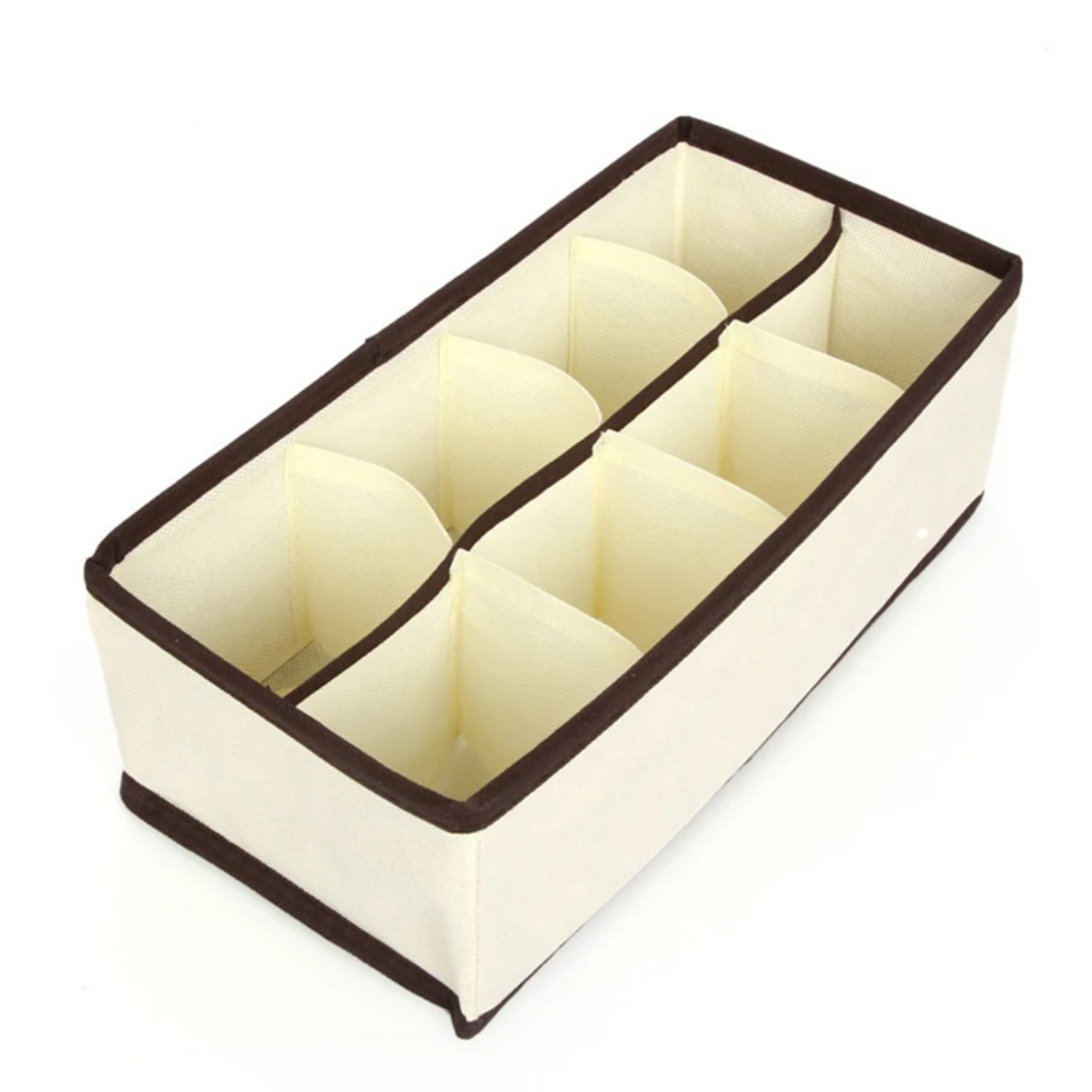 DEKAXID 3 Pcs Set Underwear Bra Organizer Storage Box Beige Drawer ...