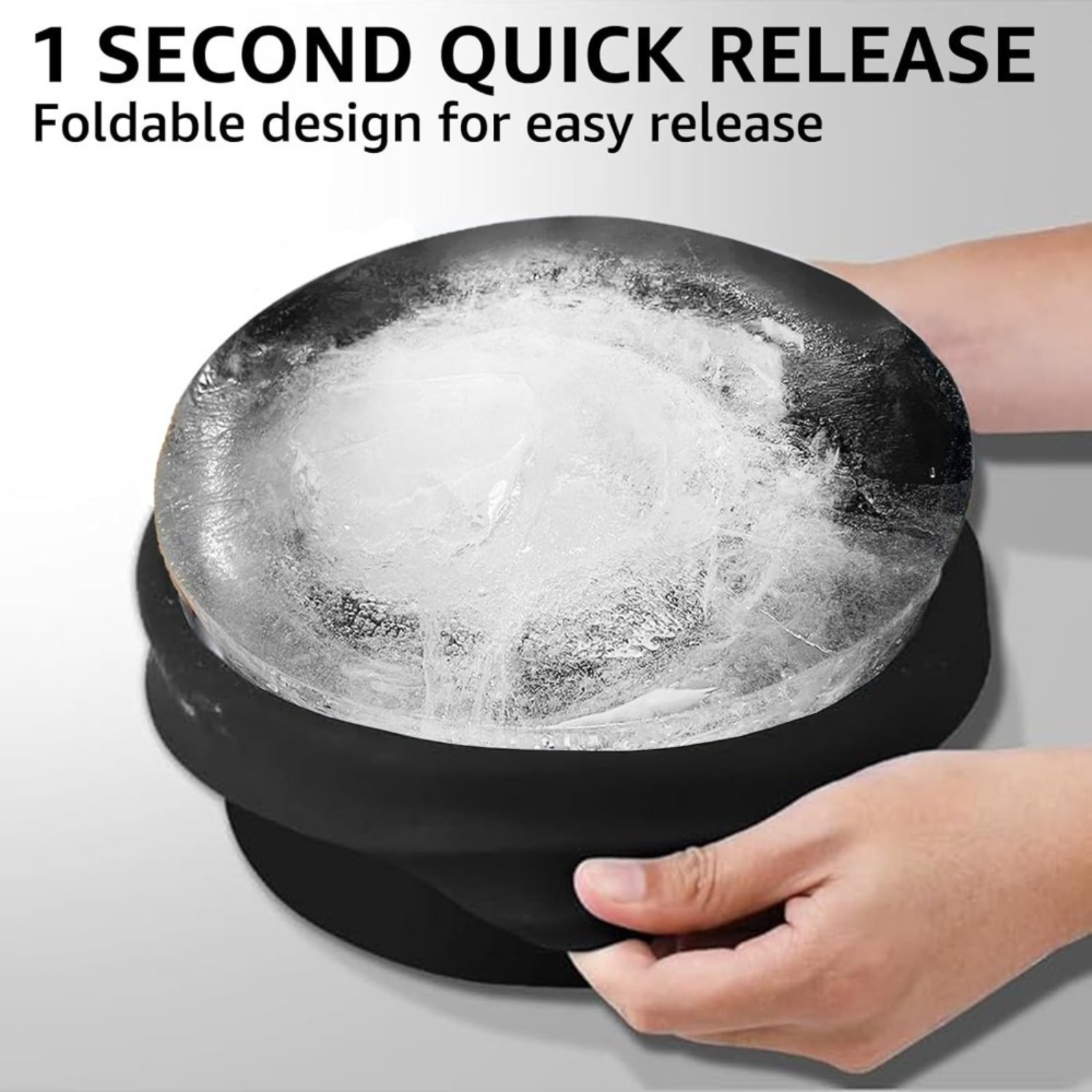 DEKAXID Extra Large Ice Cube Tray - Form 2 Pack 8 KG Ice Bricks - Premium Silicone Ice Cube ...