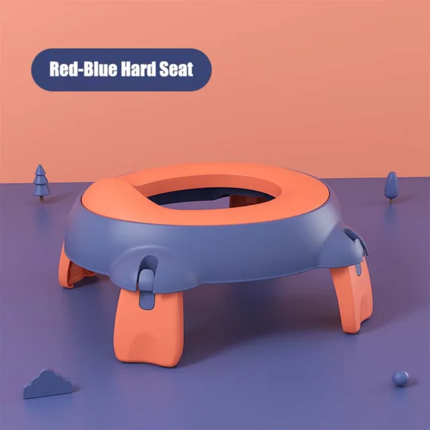 DEKAXID Folding Travel Baby Toilet Pot Portable Potty Child Potty ...