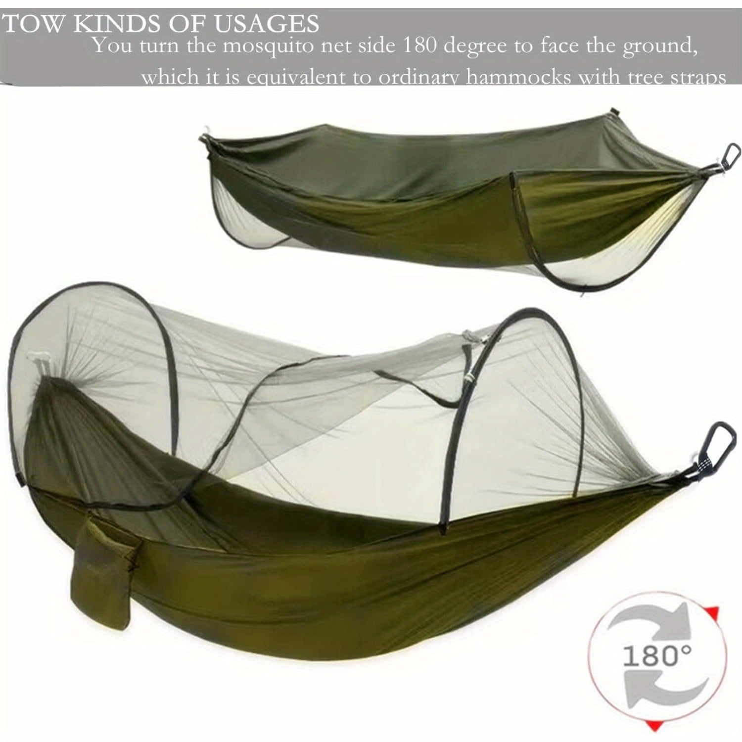 DEKAXID Hammocks for Outside with Mosquito Net Camping Hammock ...