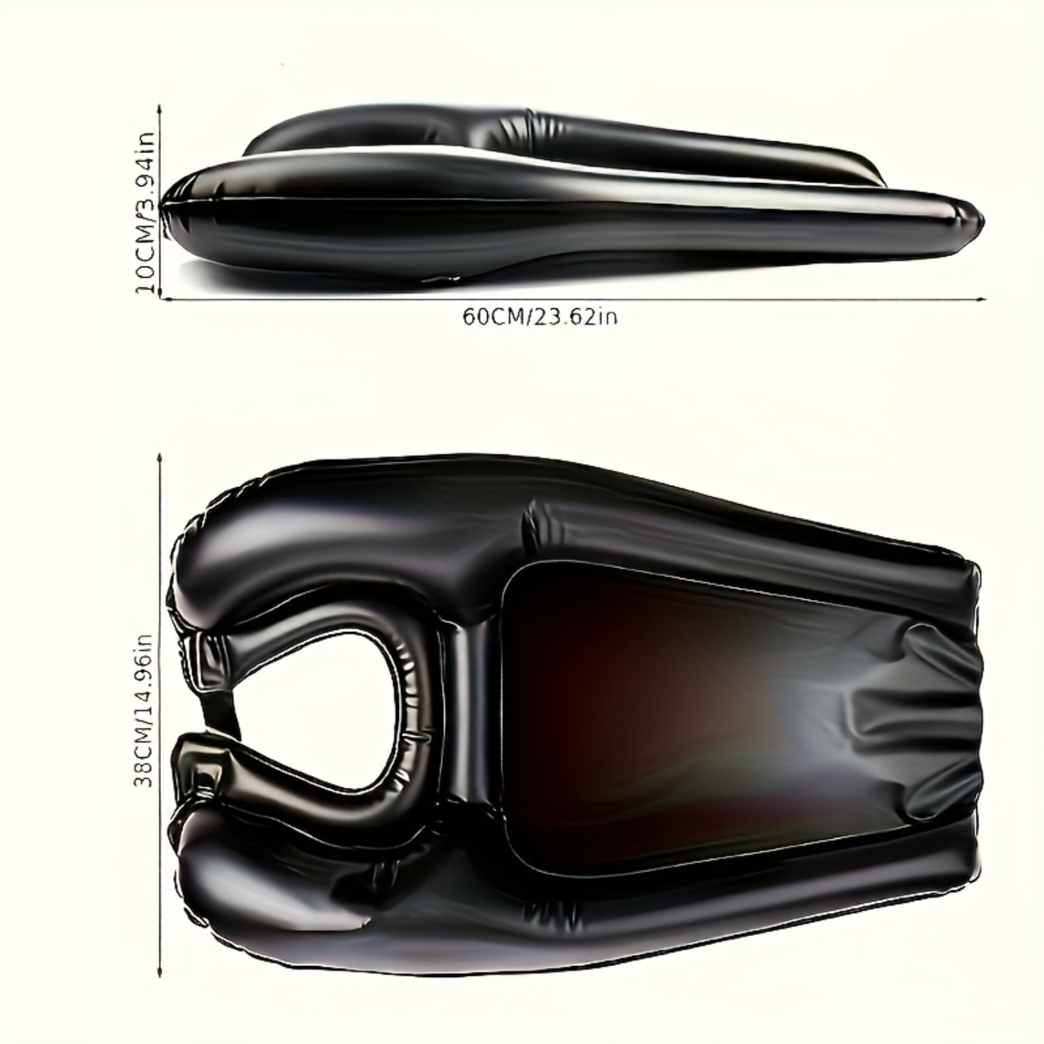 DEKAXID Inflatable Portable Shampoo Basin - Comfort Hair Wash Tray For ...