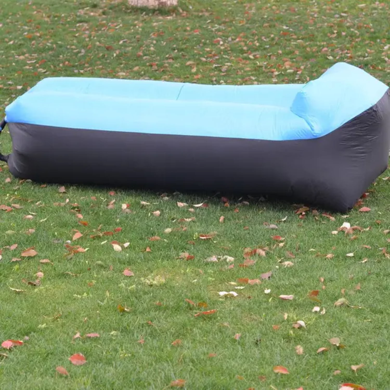 DEKAXID Inflatable Sofa with Pillow Outdoor Fast Inflatable Picnic Lazy ...