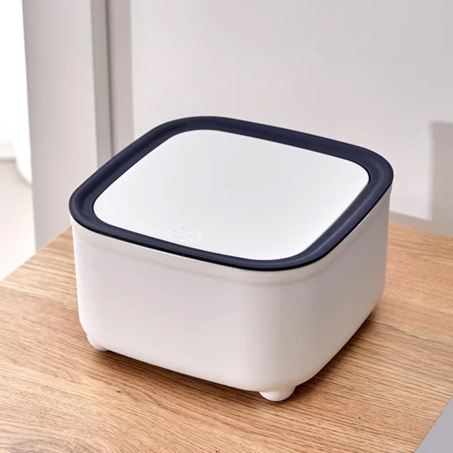 DEKAXID Mini Small Waste Bins Desktop Garbage Basket Home Table Plastic ...