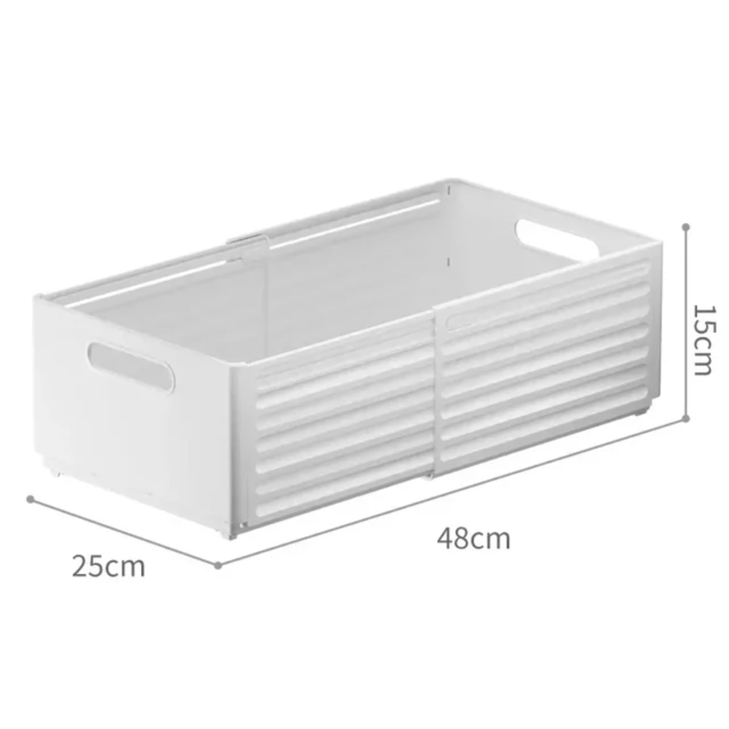 DEKAXID Retractable Drawer Organizer Adjustable Kitchen Storage Box ...