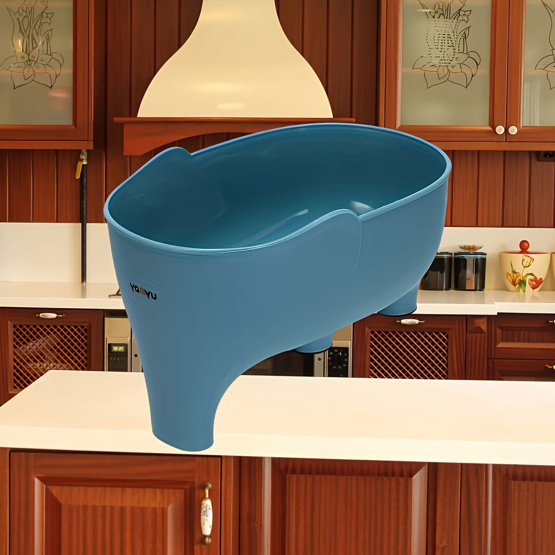 DEKAXID Reusable Kitchen Drain Basket Perfect for Rinsing Fruits and ...